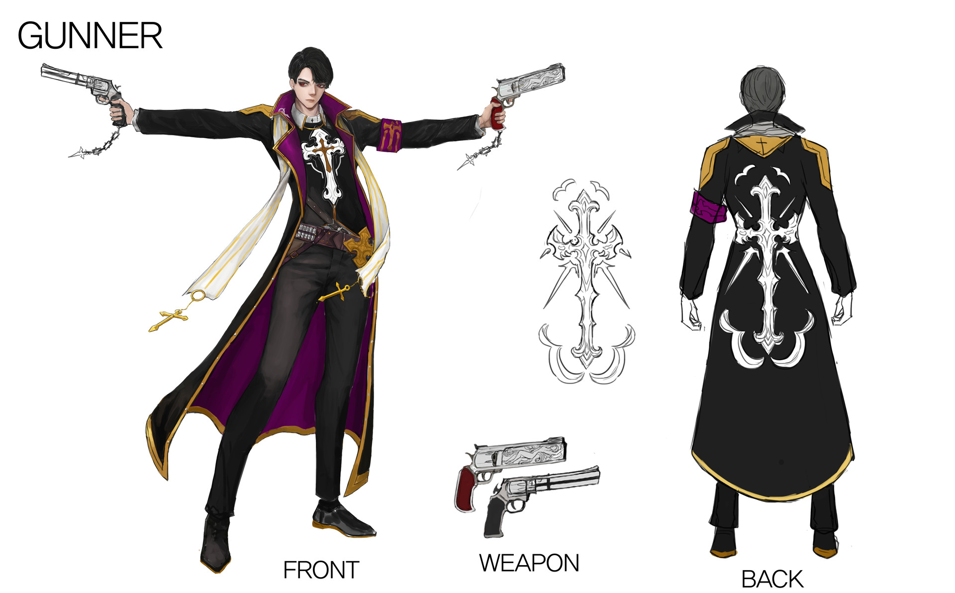 ArtStation - PRIEST GUNNER