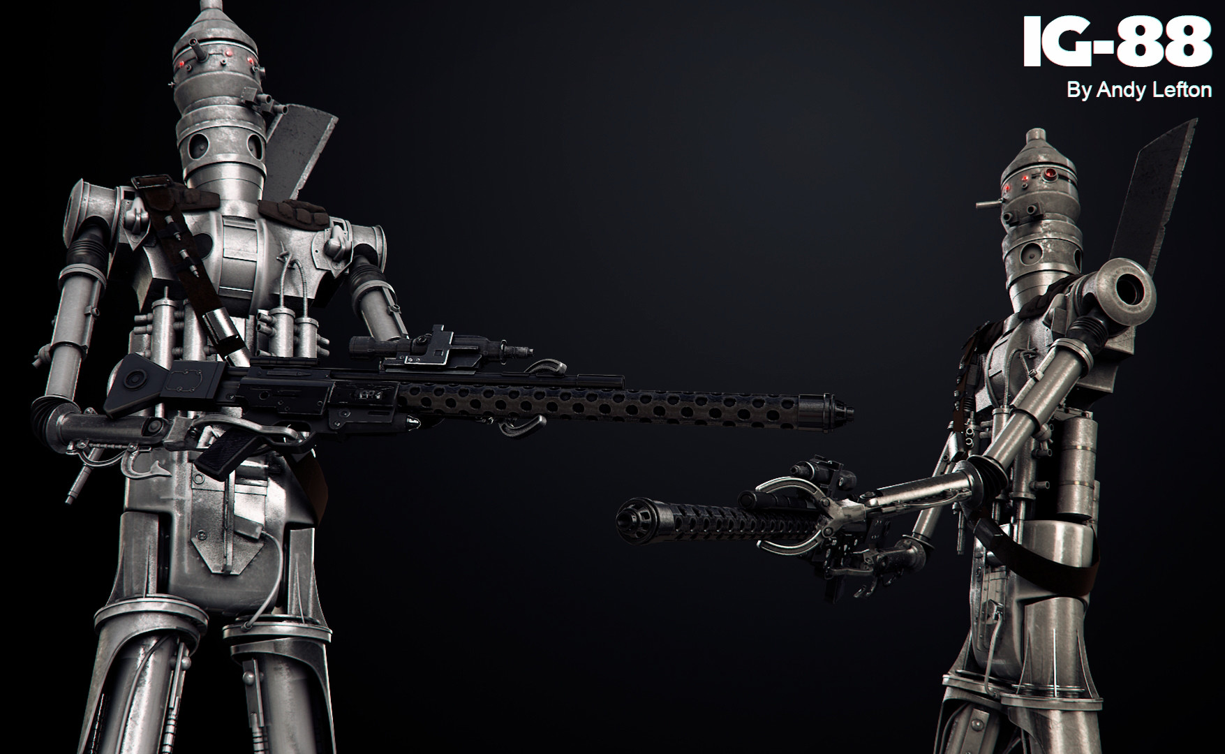 ArtStation - IG-88 (WIP)