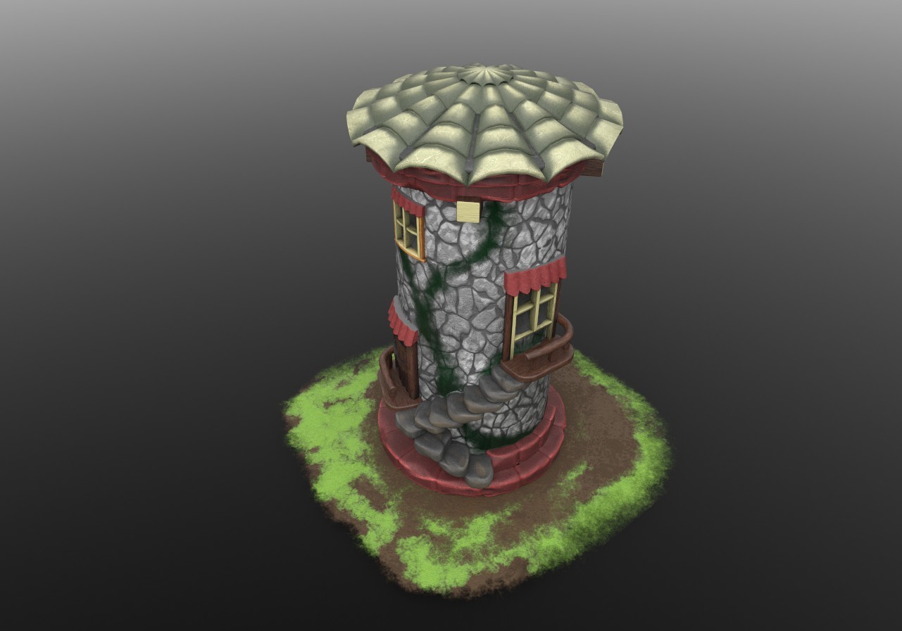 ArtStation - Mini Tower Recreation