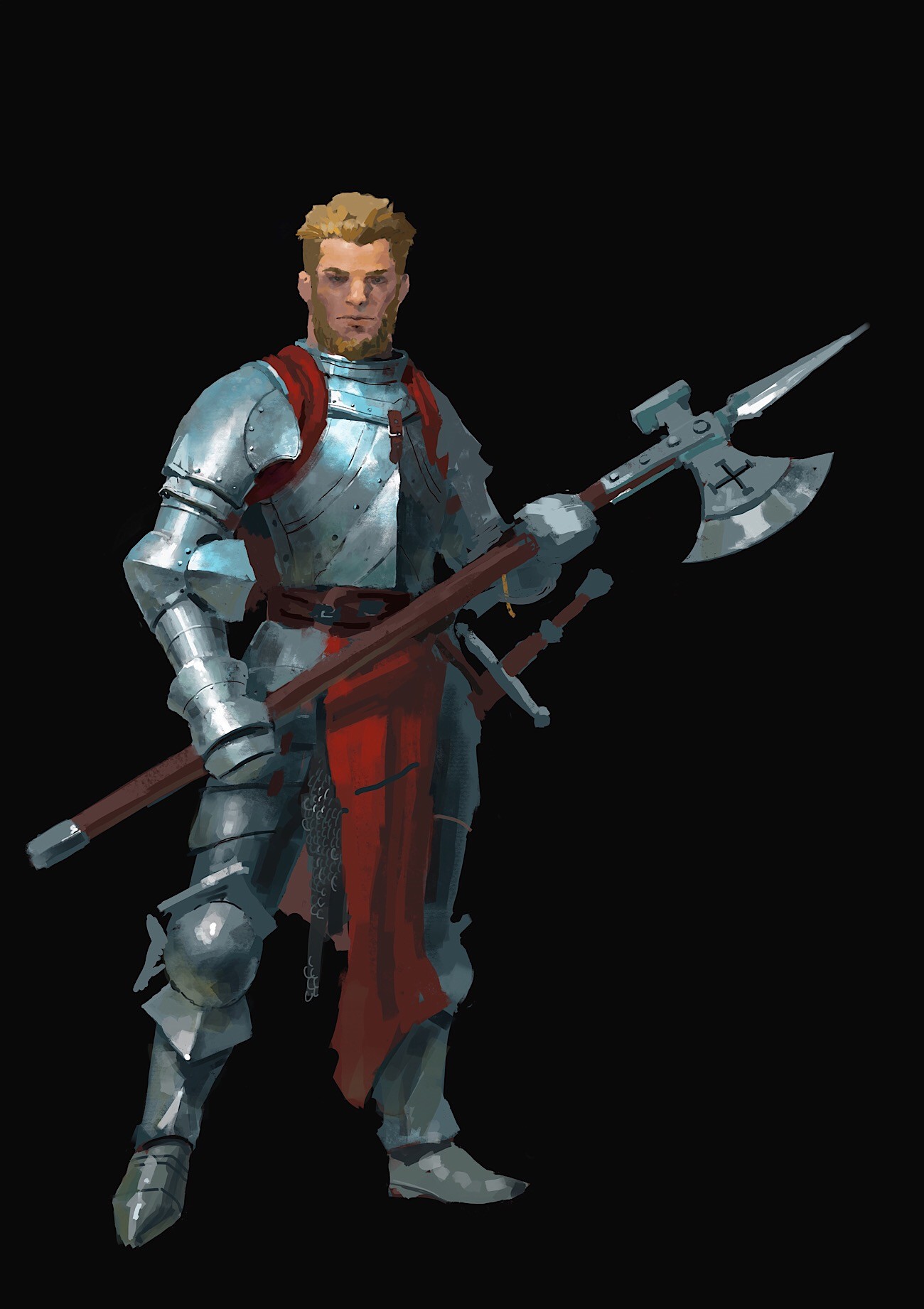 Poleaxe Knight