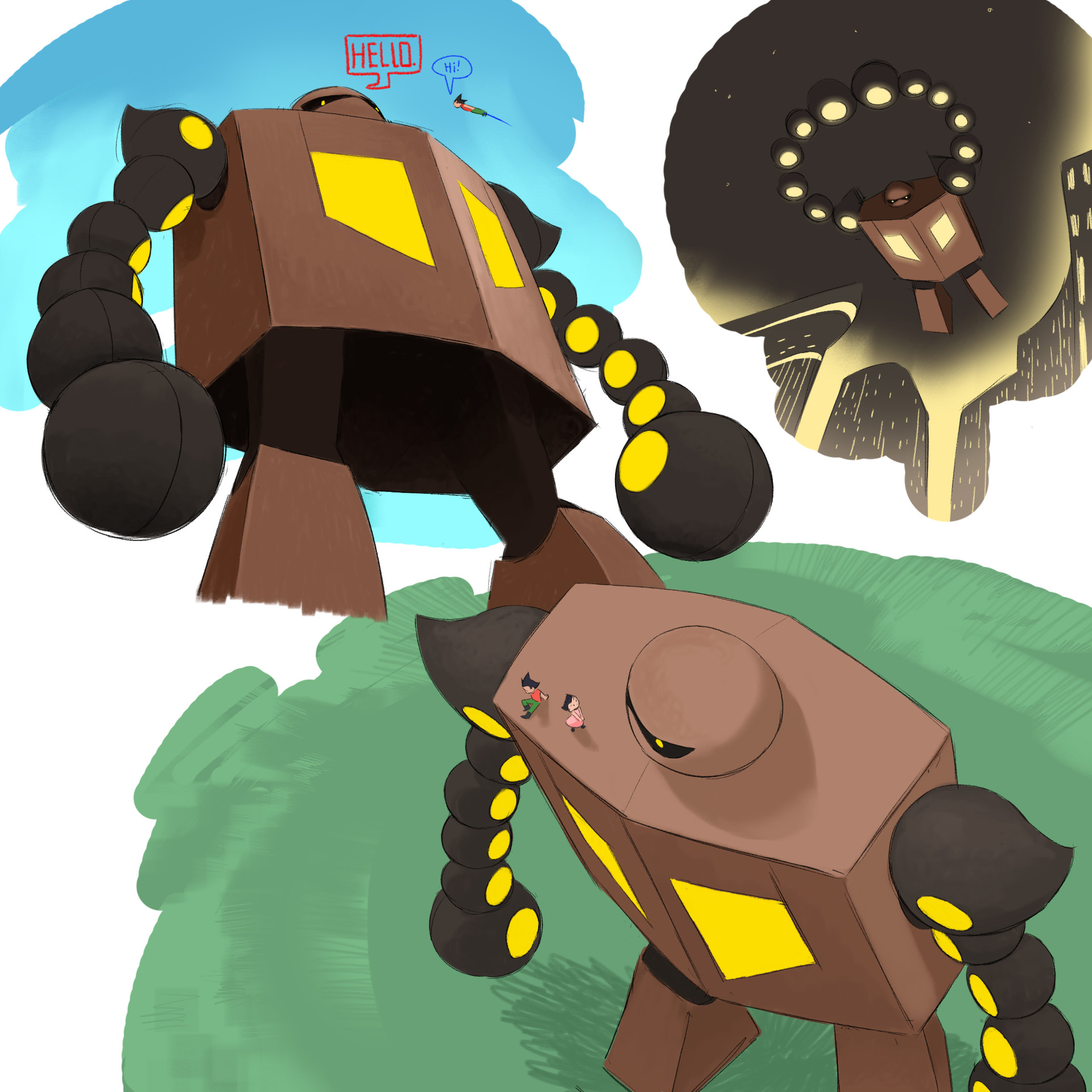 Richard Go - astro boy characters