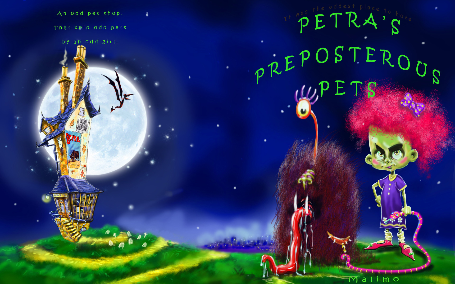 ArtStation - PETRA'S PREPOSTEROUS PETS