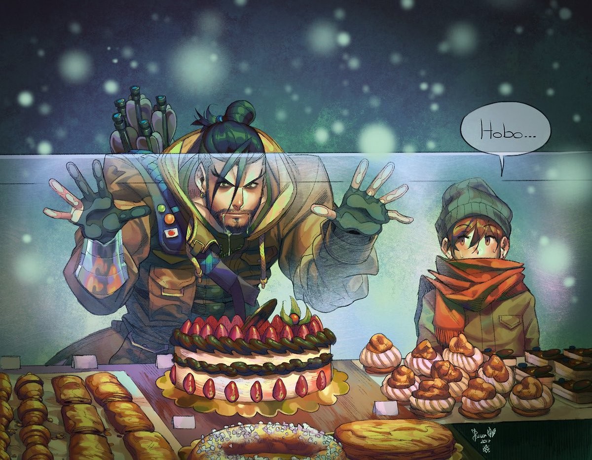 ArtStation - Overwatch- Cake