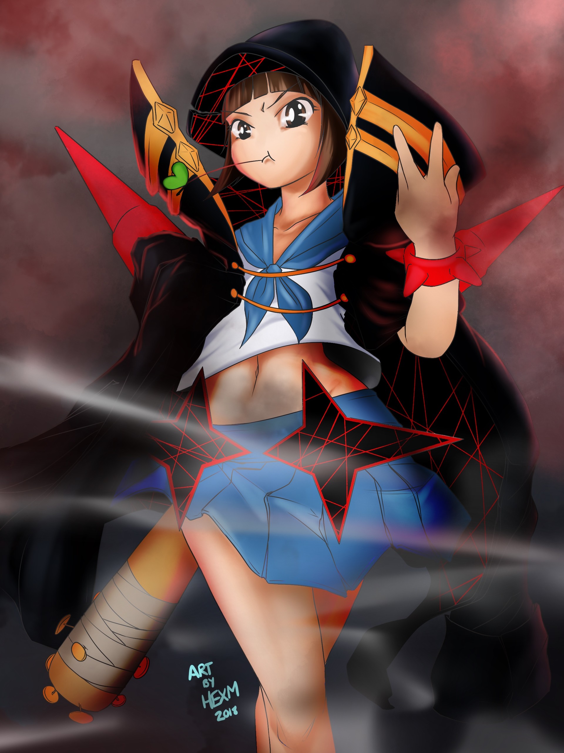 ArtStation - Mako from Kill la Kill - Fanart