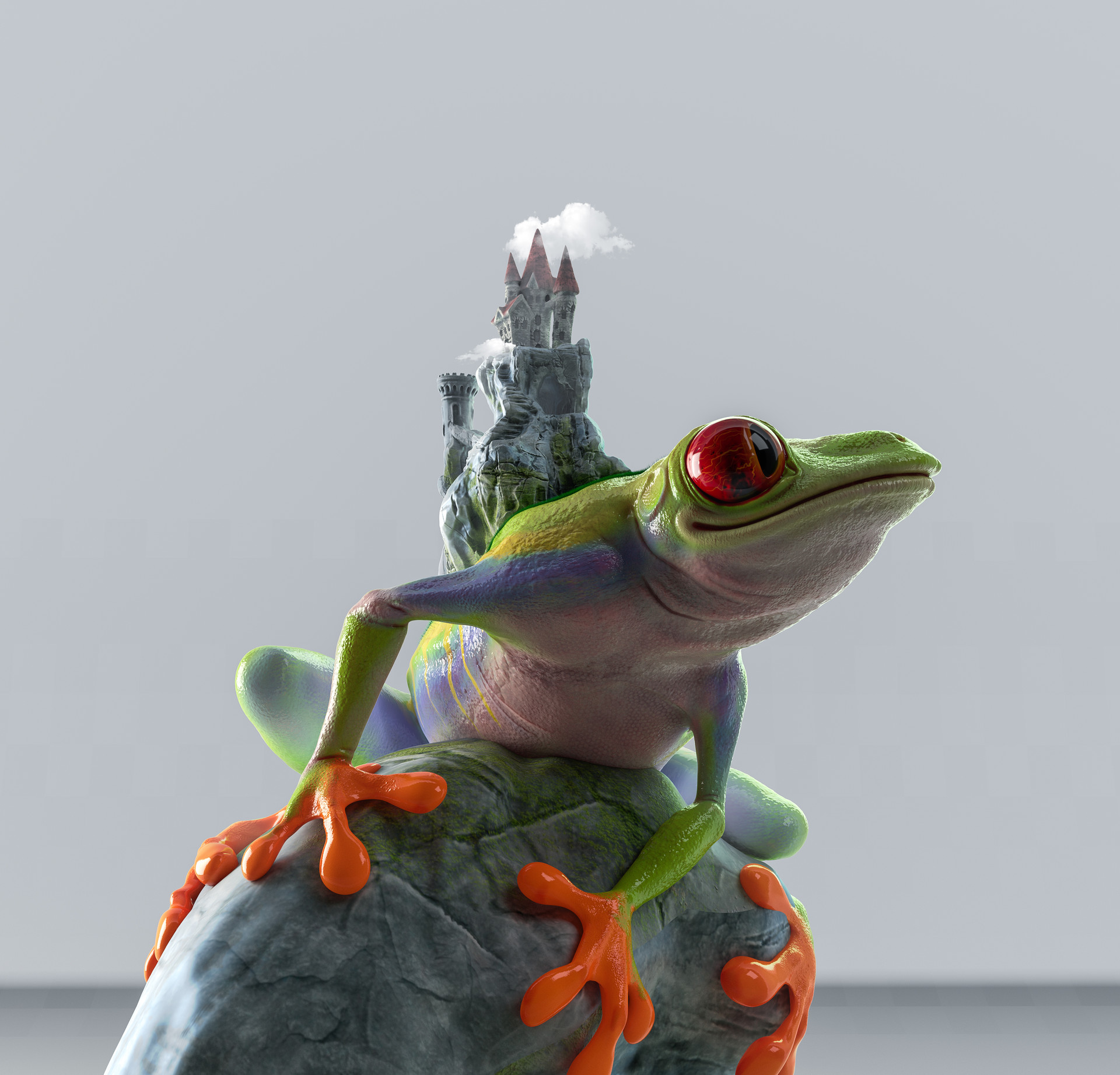 ArtStation - Fairy Frog