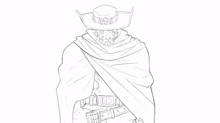 how to draw overwatch mccree