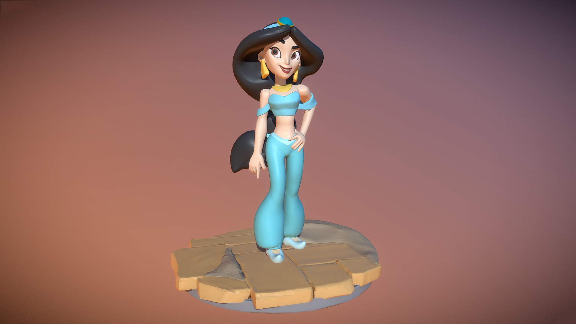 Chelsea Heslop - Jasmine, Disney Infinity