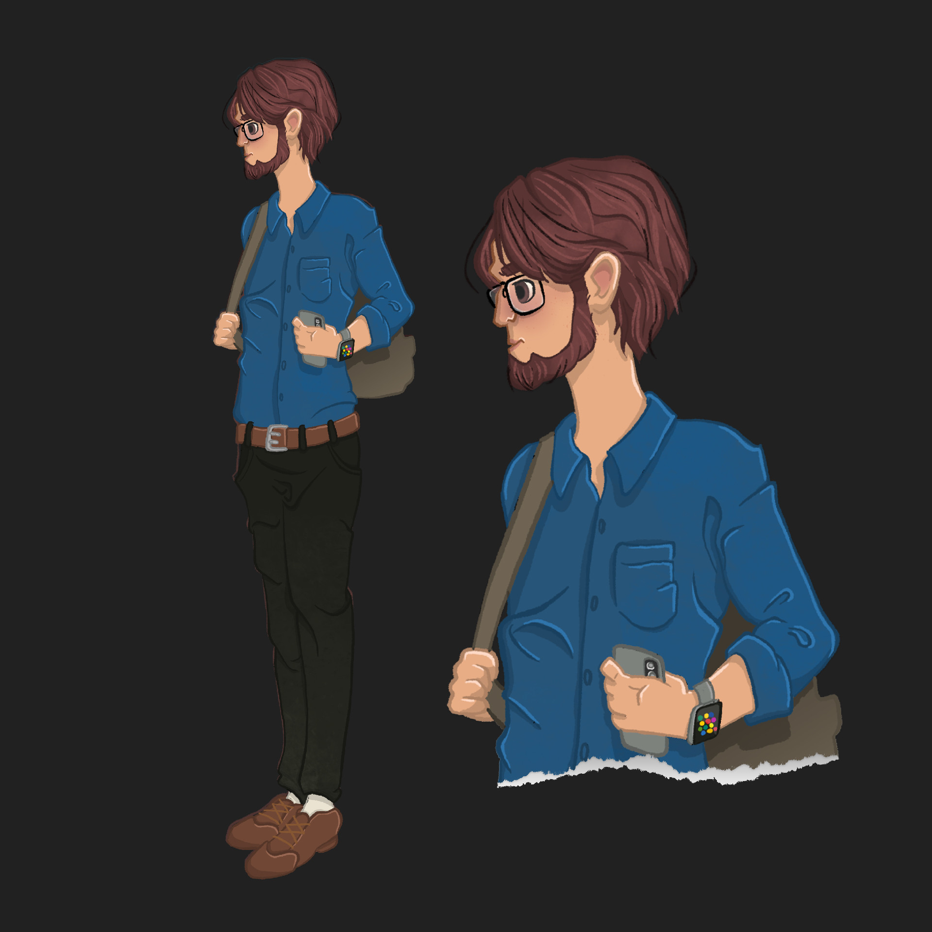 ArtStation - Office people / Dean