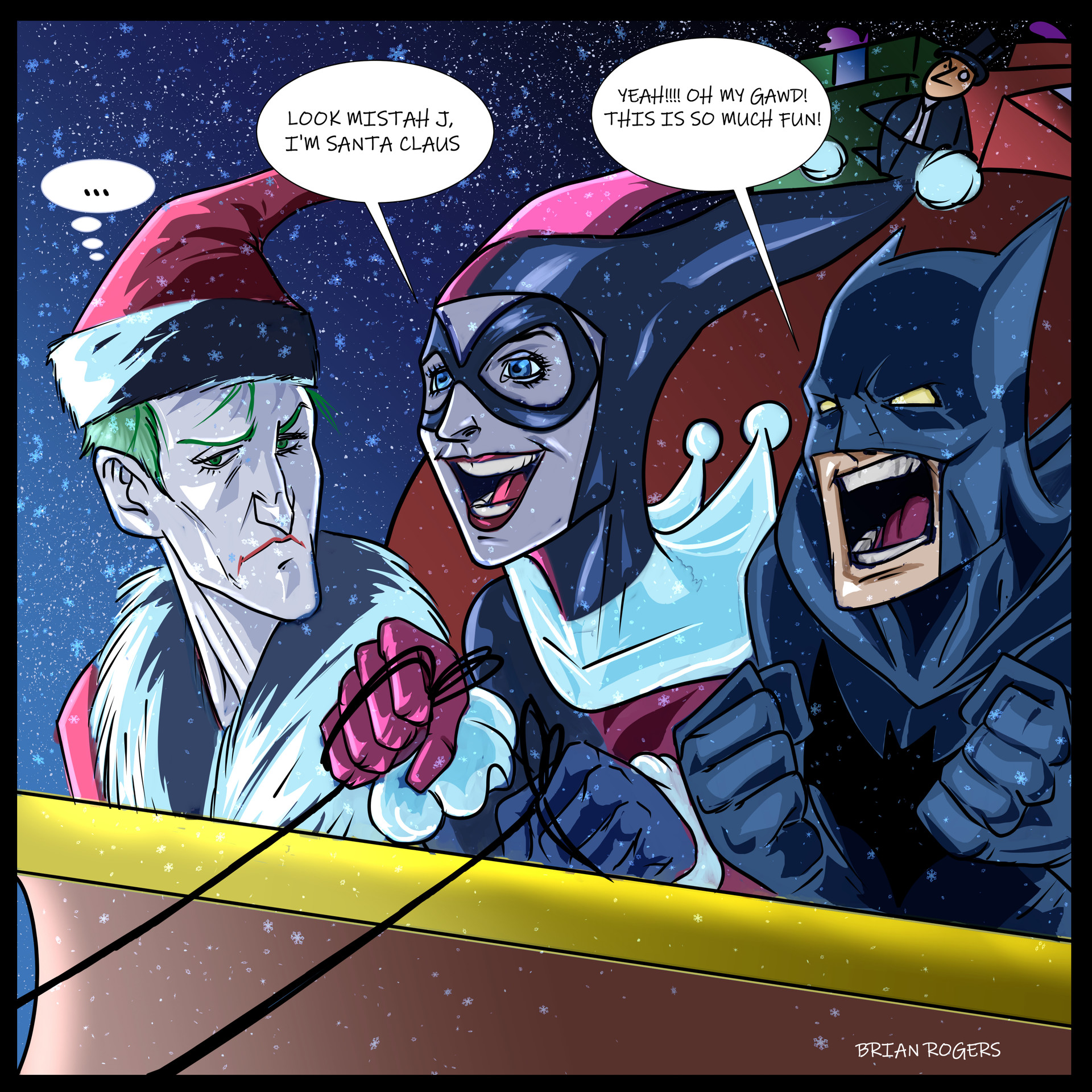Batman Christmas Card