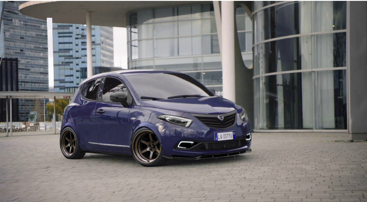ArtStation - Lancia Ypsilon wide