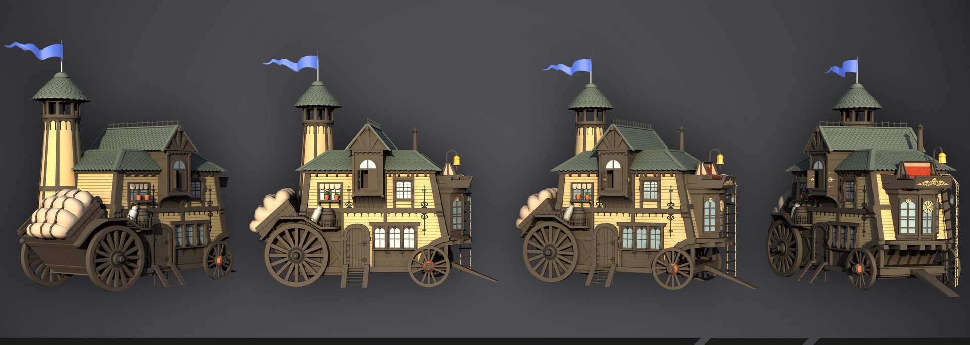 ArtStation - Cart House