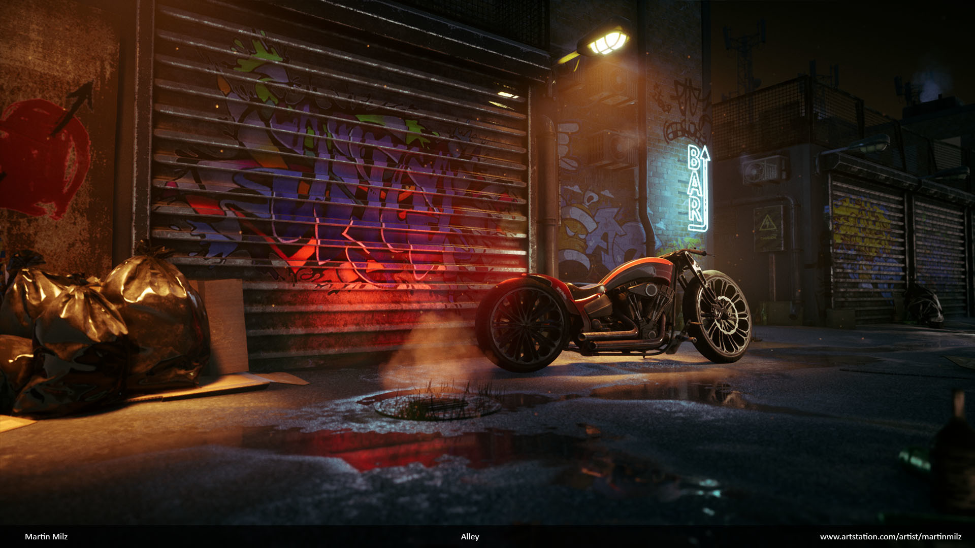 Martin Milz - Alley - UE4
