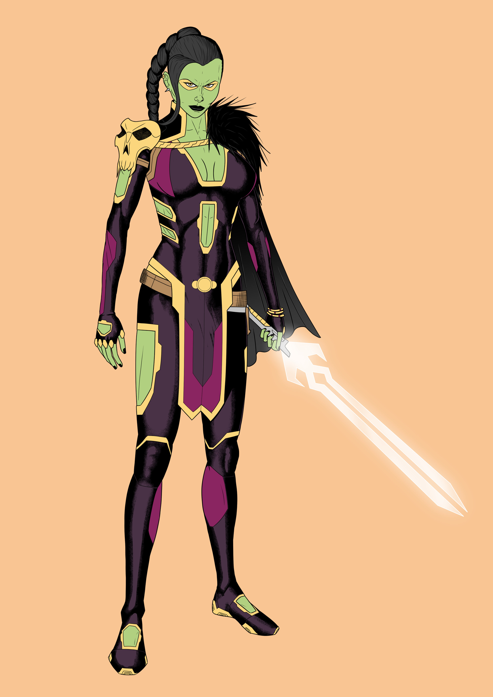 ArtStation - GAMORA - Redesign - Dec. 2018