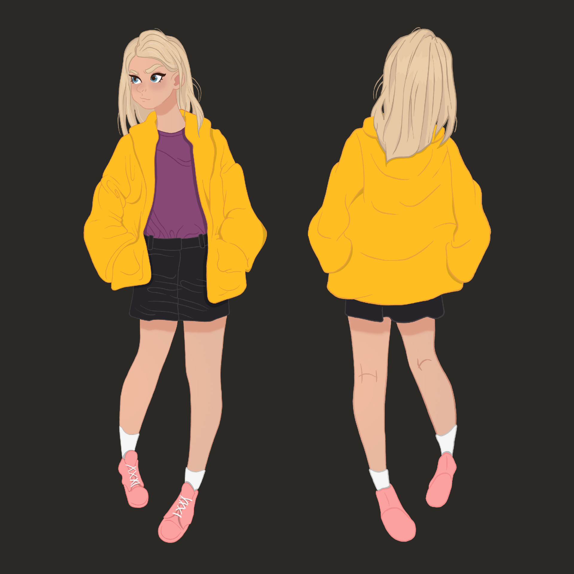 ArtStation - Fluffy Coat