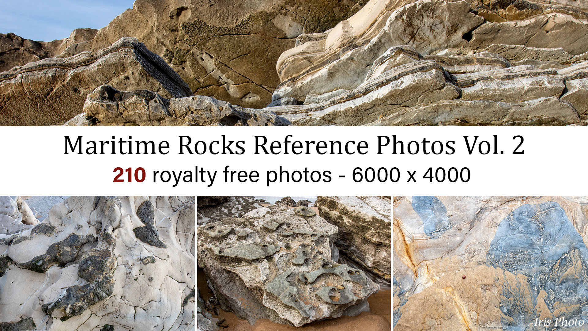 ArtStation - Maritime Rocks Photo Reference Vol. 2