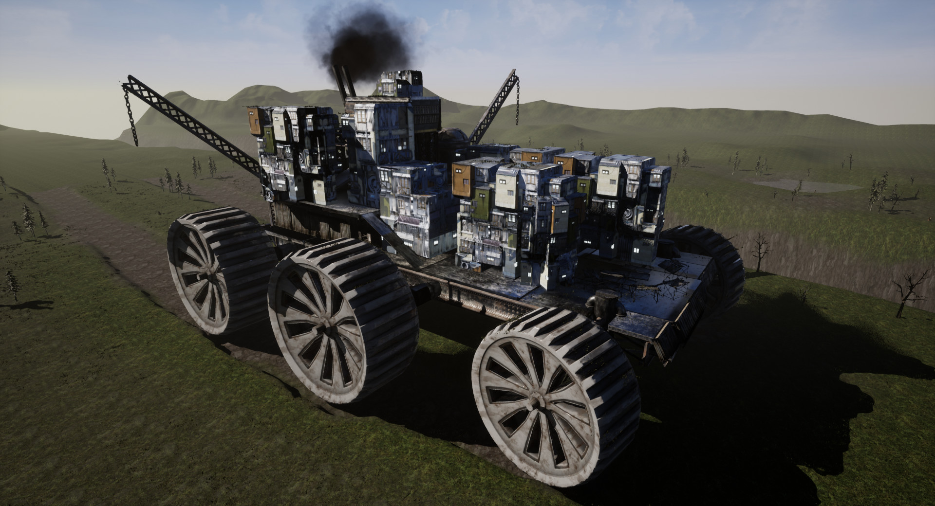 ArtStation - 'Mortal Engines' Inspired Environment, Leon Irving