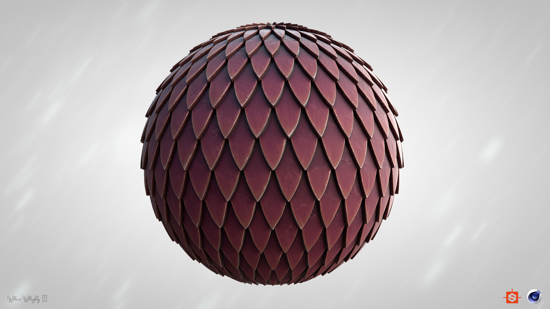 ArtStation - Stylized Metal Scales