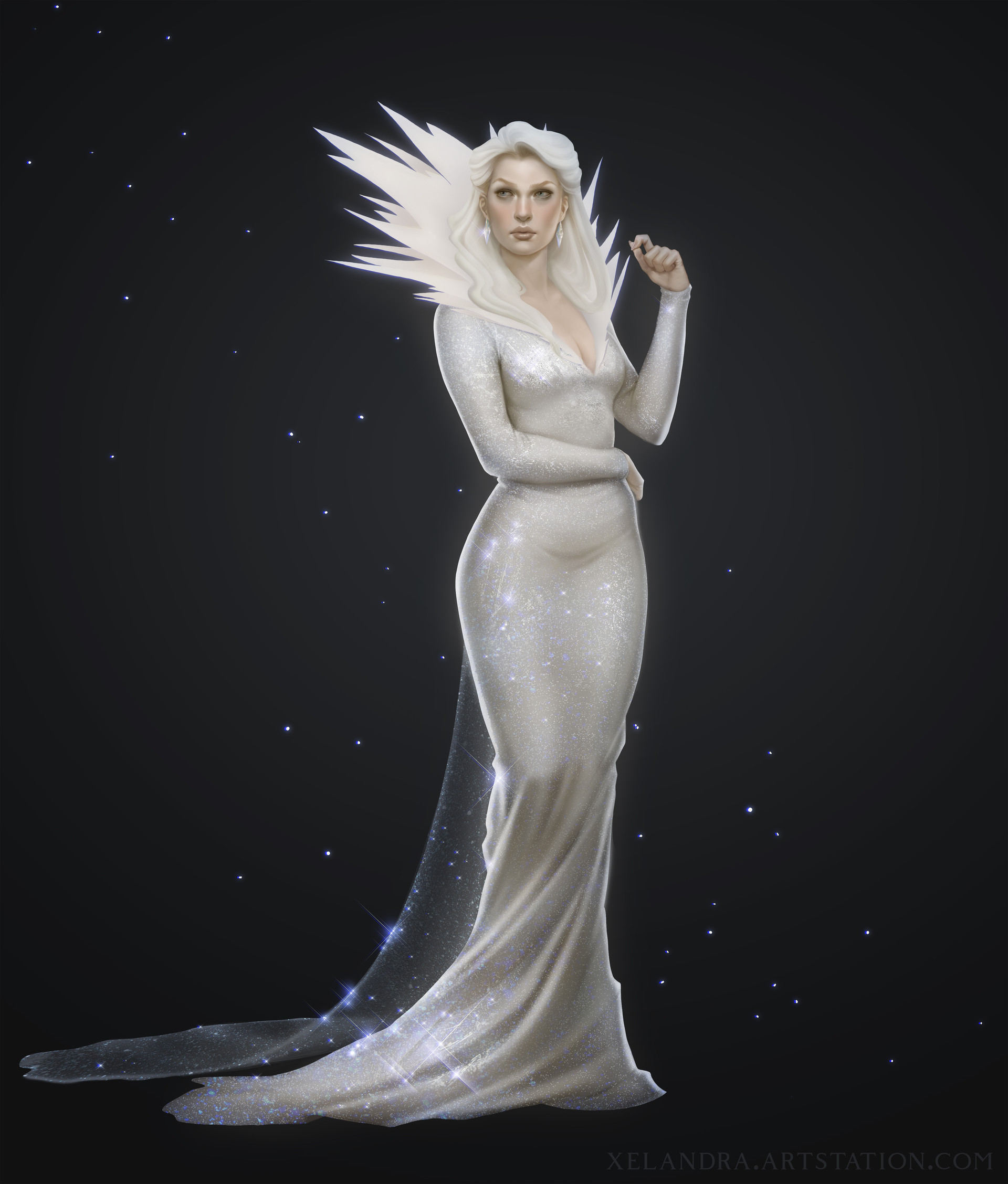 ArtStation - Frost Queen Character Concept