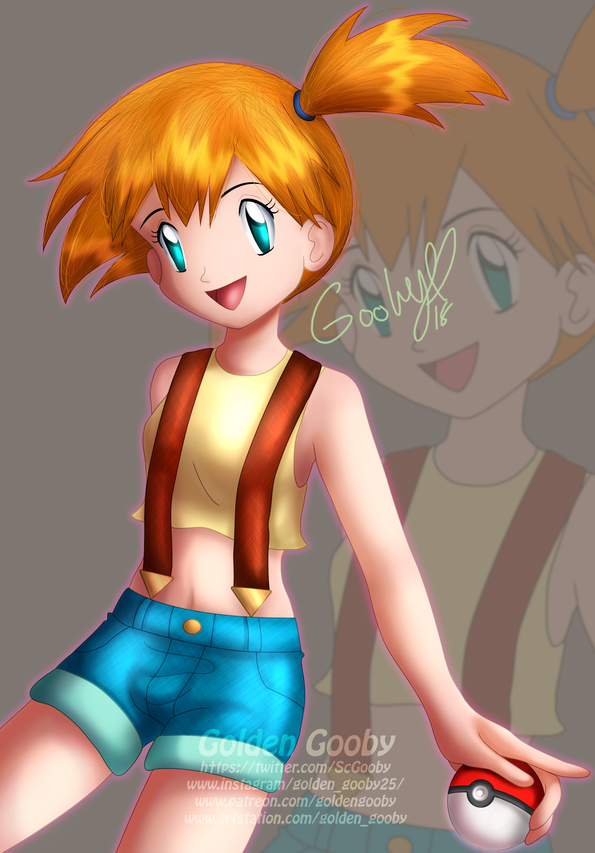 ArtStation - Pokemon Misty