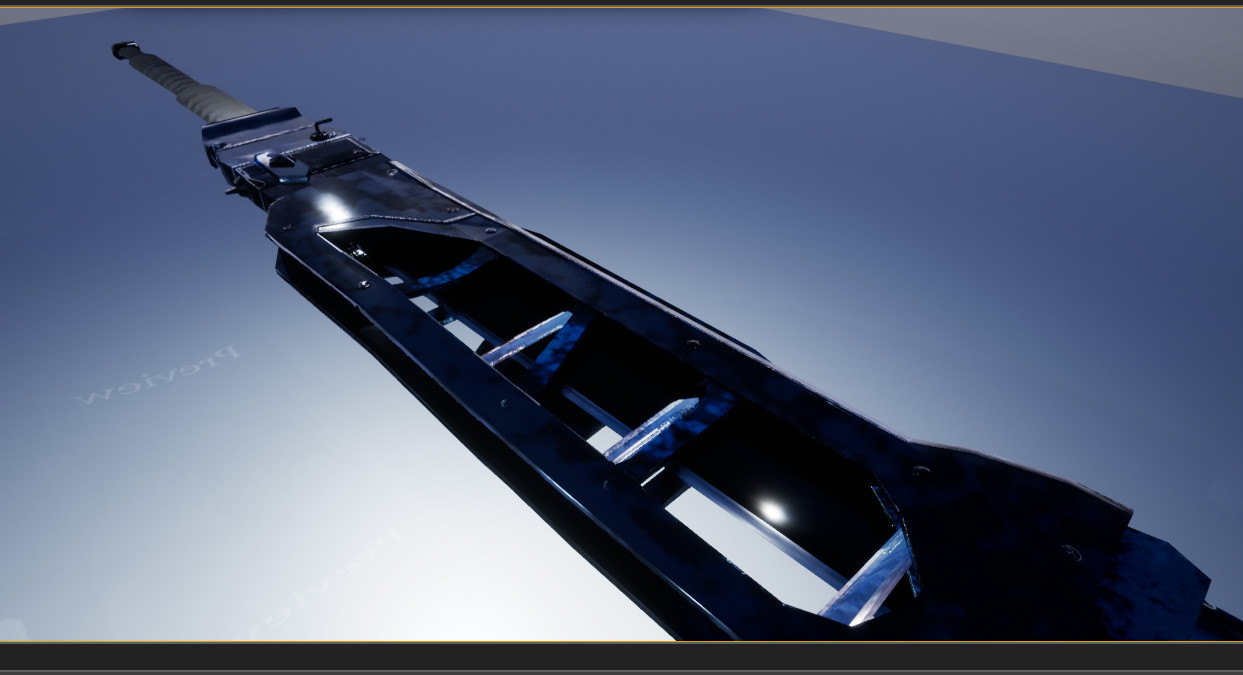 ArtStation - White fang sword.