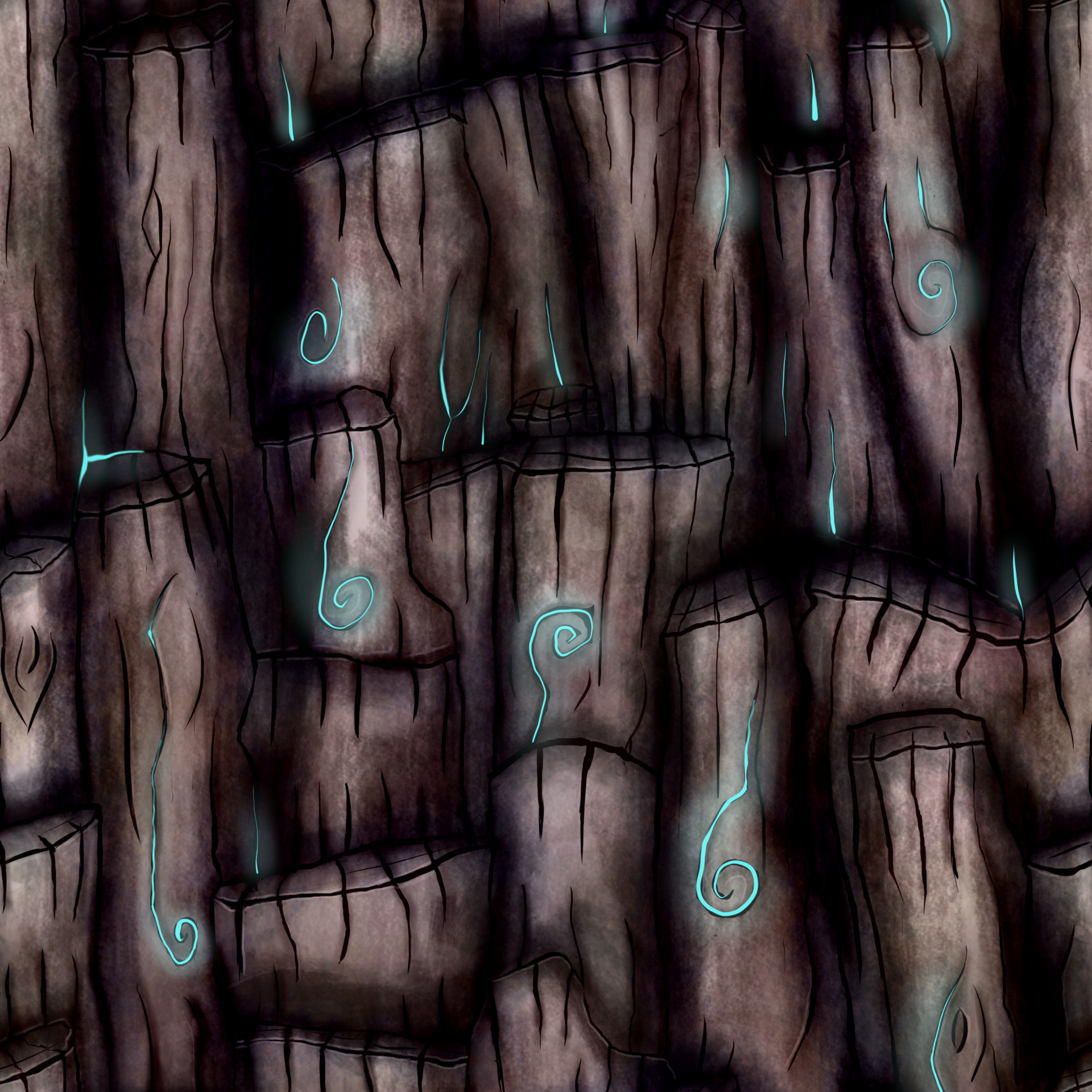 ArtStation - stylized wood tiled textures