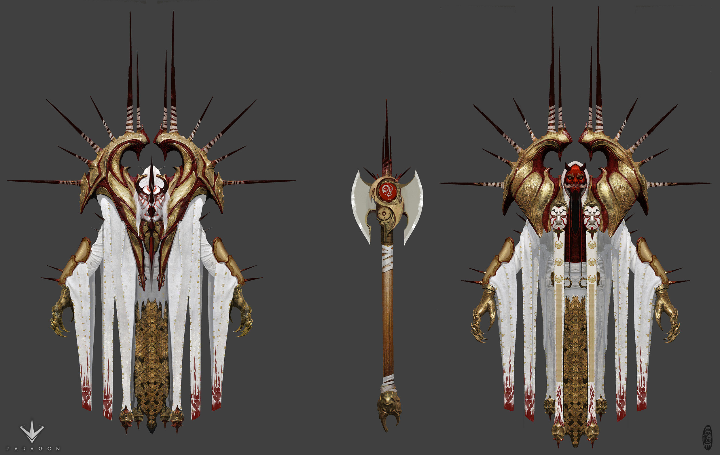 Herman Ng - Paragon Character Sevarog skin designs