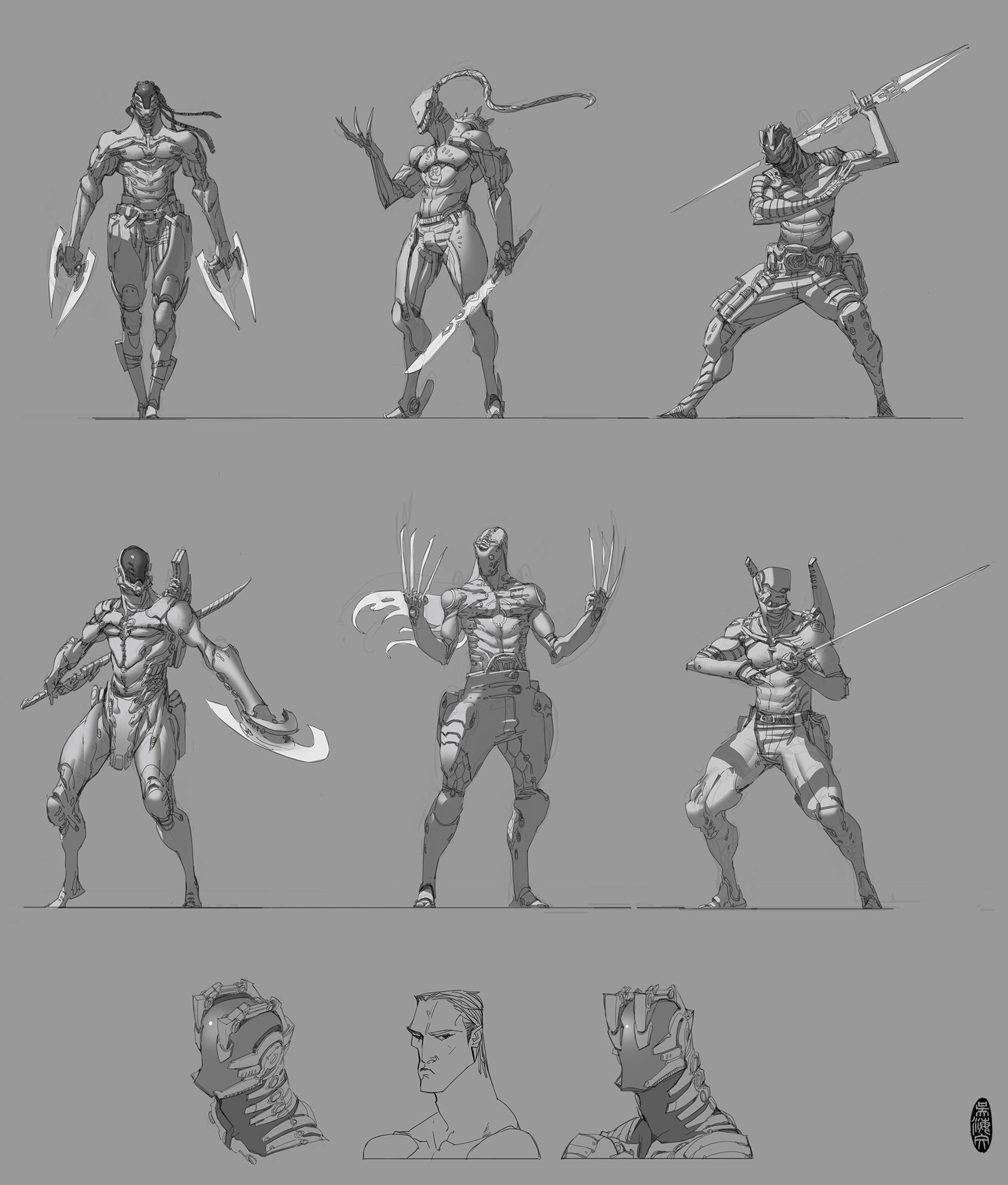 ArtStation - Random character ideas
