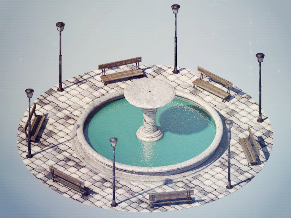 ArtStation - Fountain