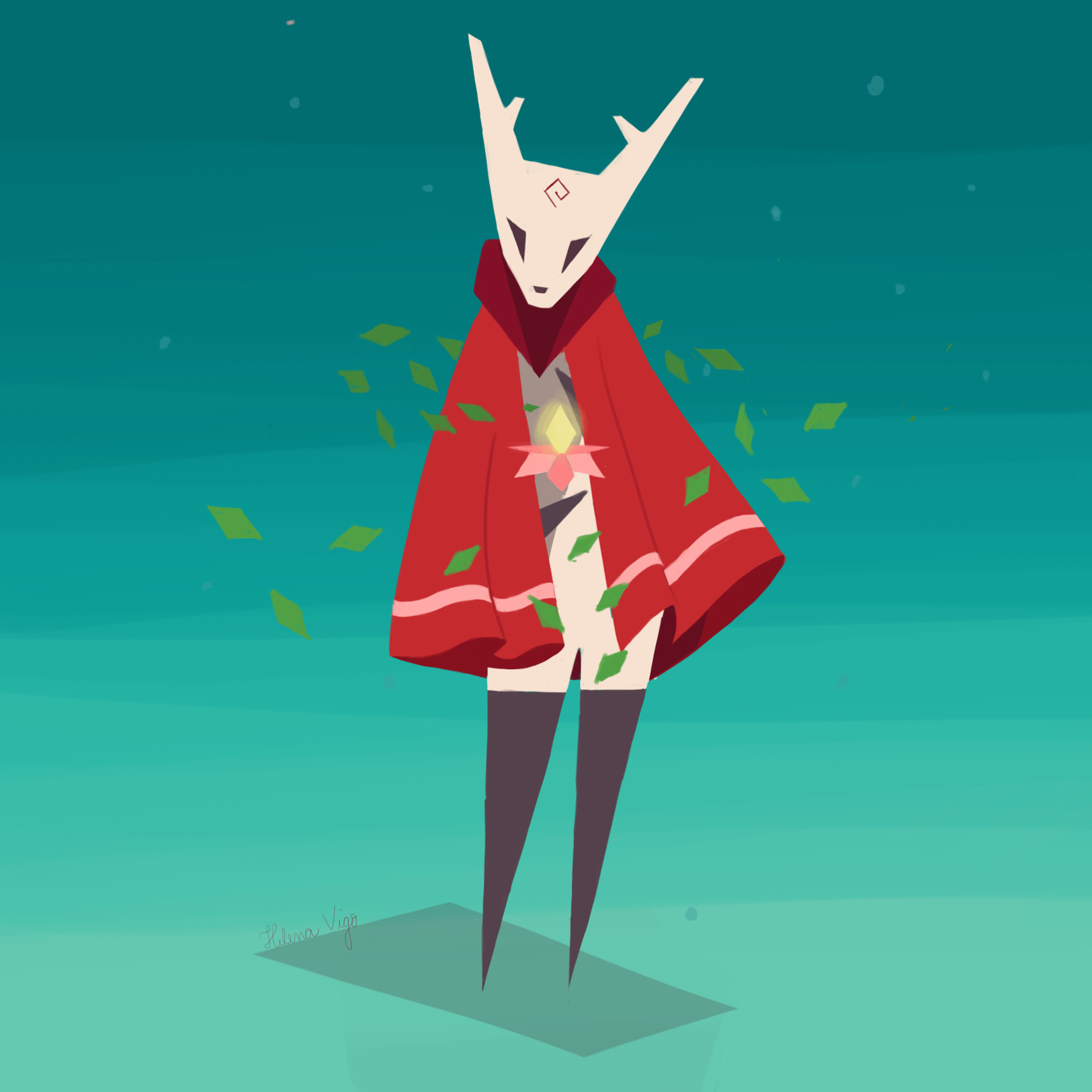 ArtStation - Fern Flower