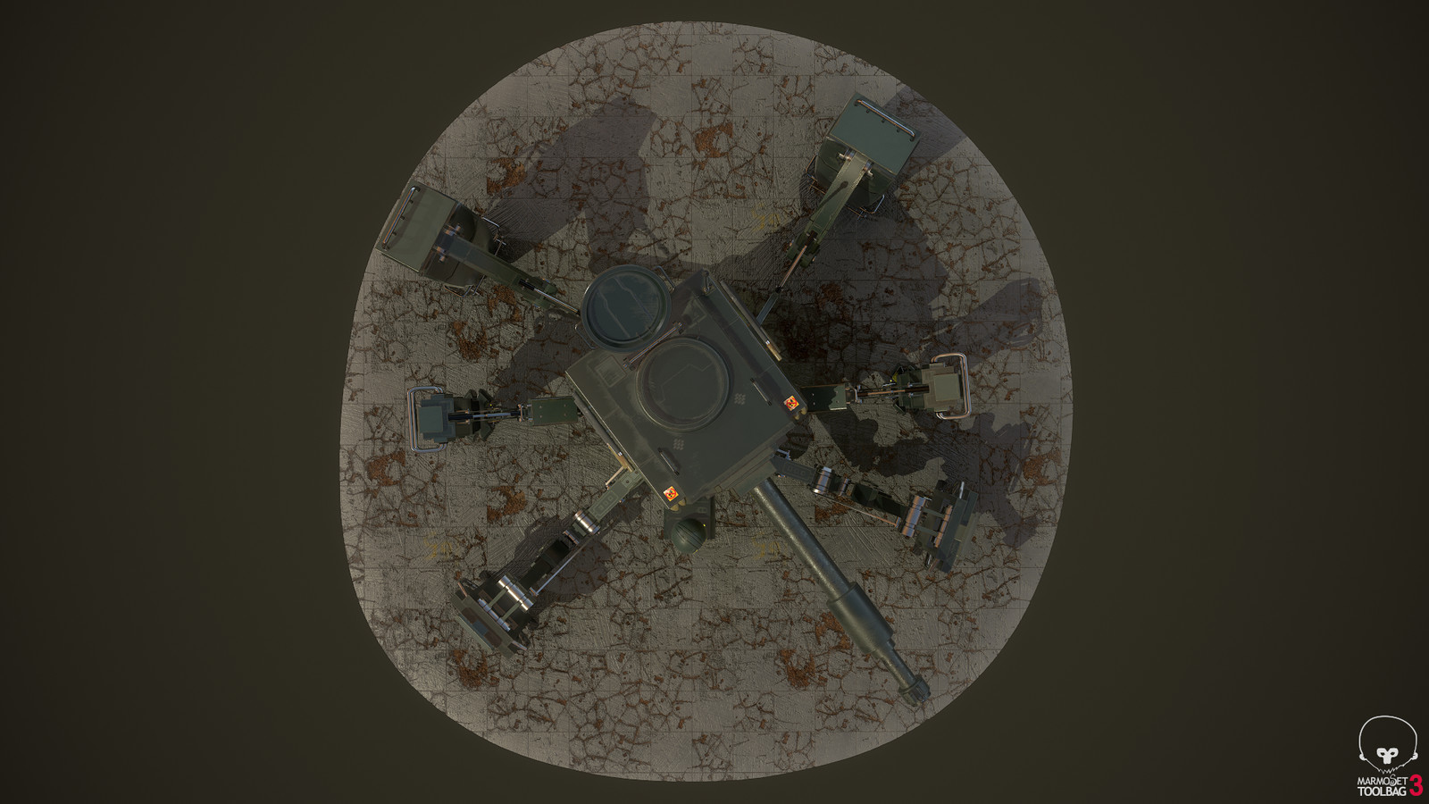 Ghjuvannu-Carlu Sozzi - Mechanical. Armed. Nomad. Unit.