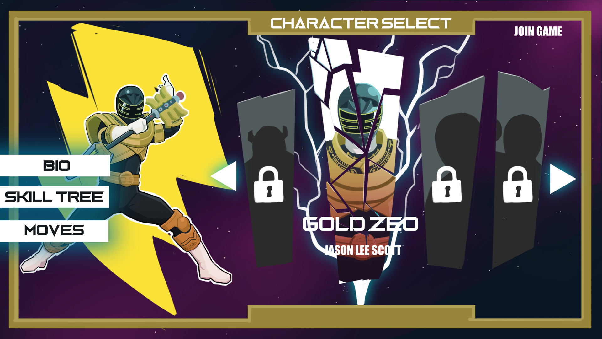 ArtStation - Power Rangers Shattered grid game mockup exercise