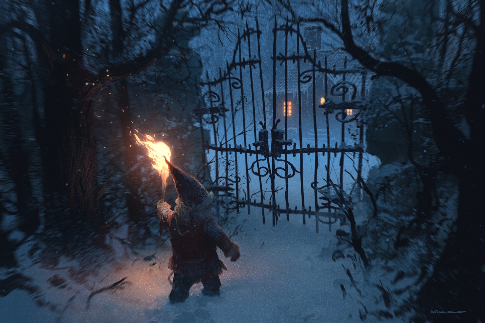 Nikolai Lockertsen - Xmas - Procreate Tutorial