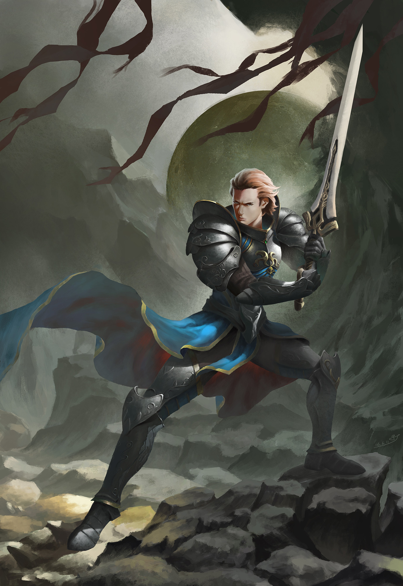ArtStation - Male warrior