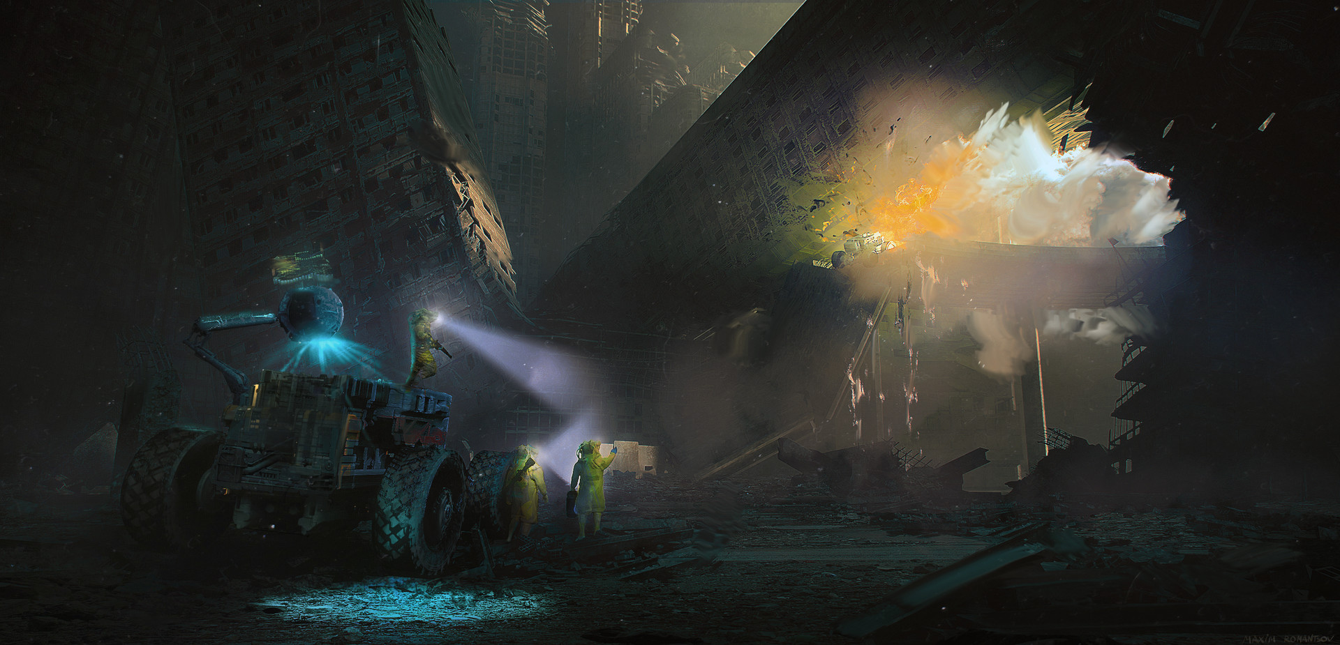 ArtStation - Post-apocalyptic war