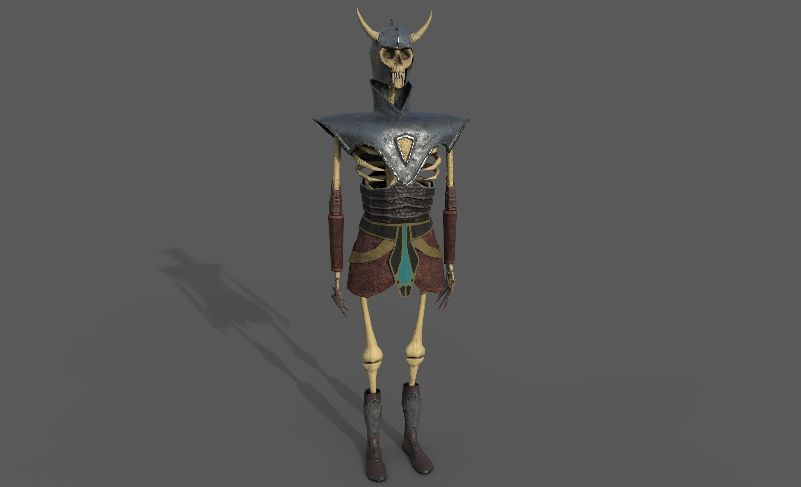 ArtStation - KNIGHT SKELETON
