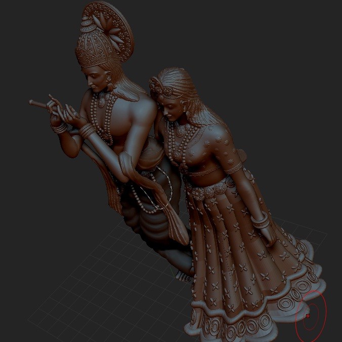 ArtStation - Lord Radha Krishan