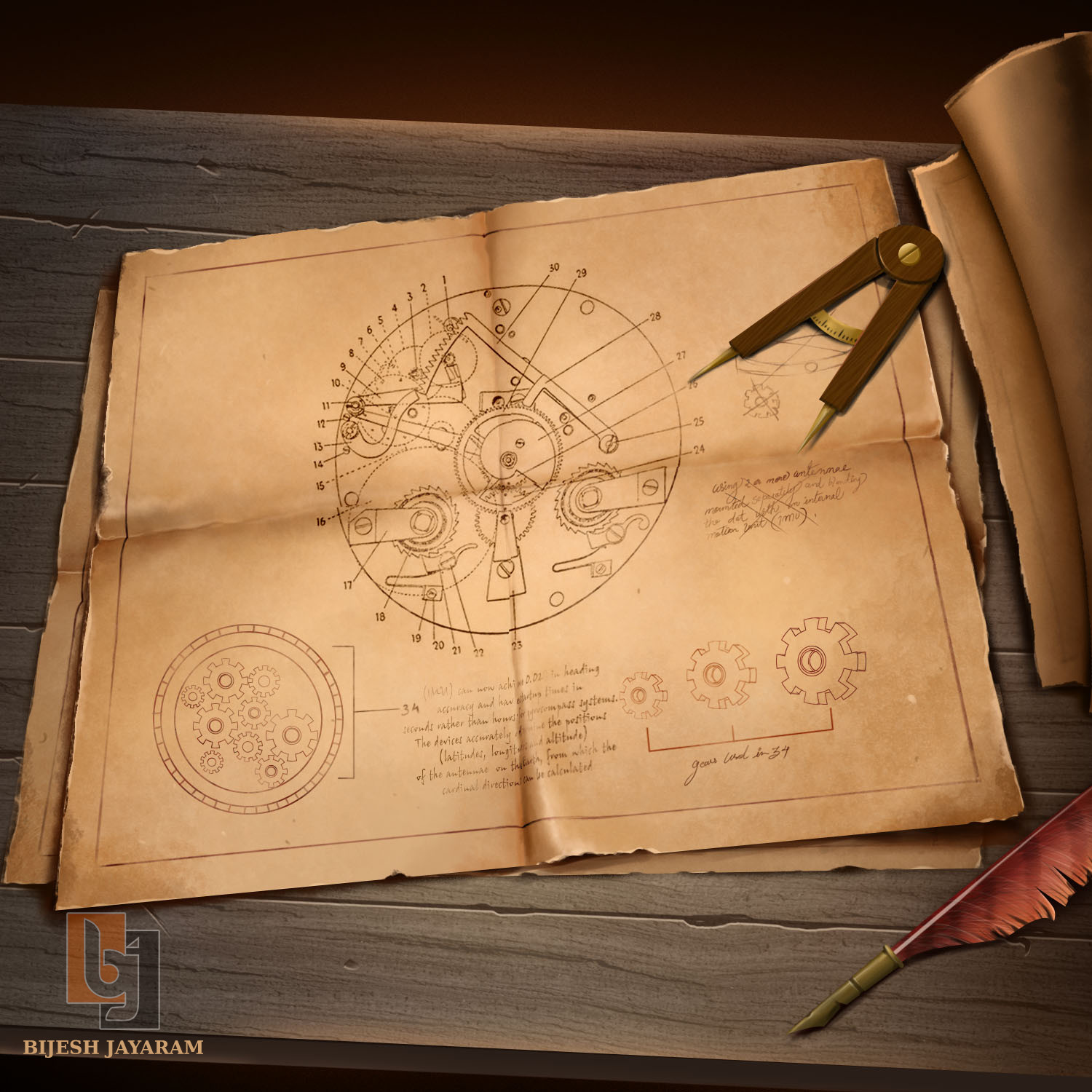 ArtStation - Ancient Blueprint