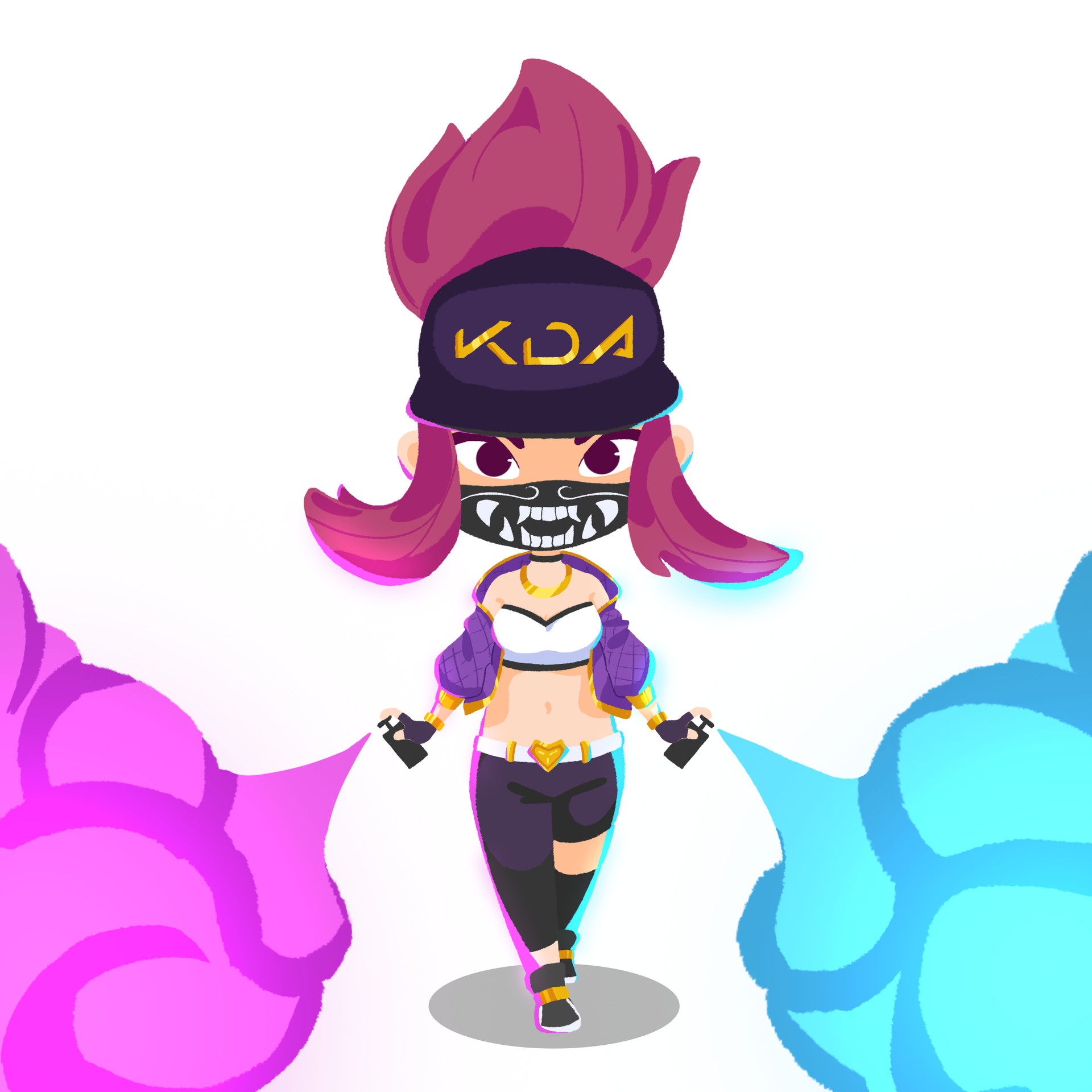 ArtStation - KDA - Akali