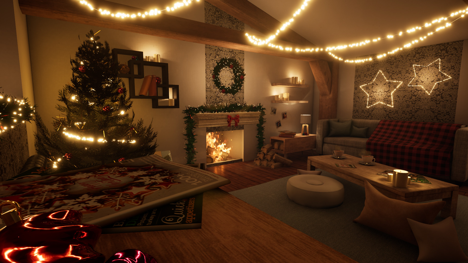 ArtStation - Merry Christmas - Room