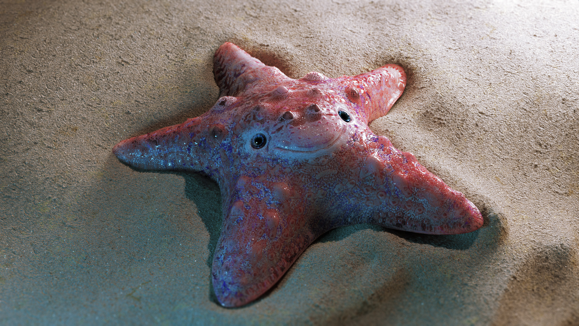 ArtStation - seastar sculpt study