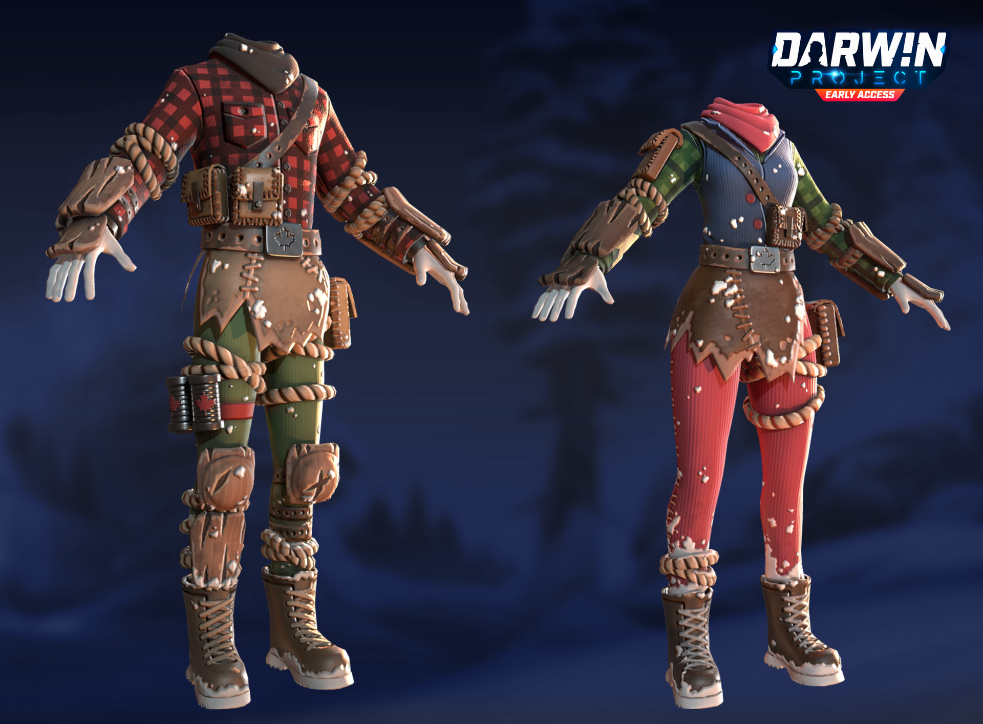 ArtStation - Darwin Project - Skins