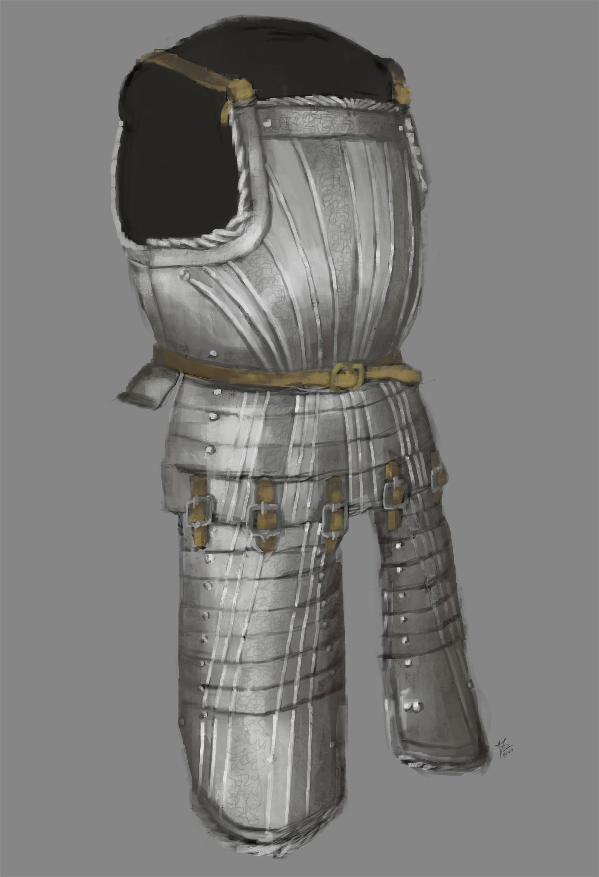 ArtStation - Armor render study