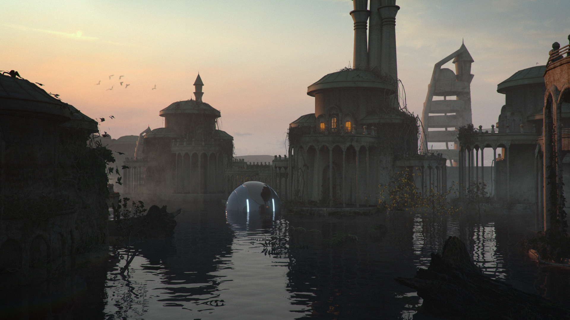 ArtStation - Old Water city