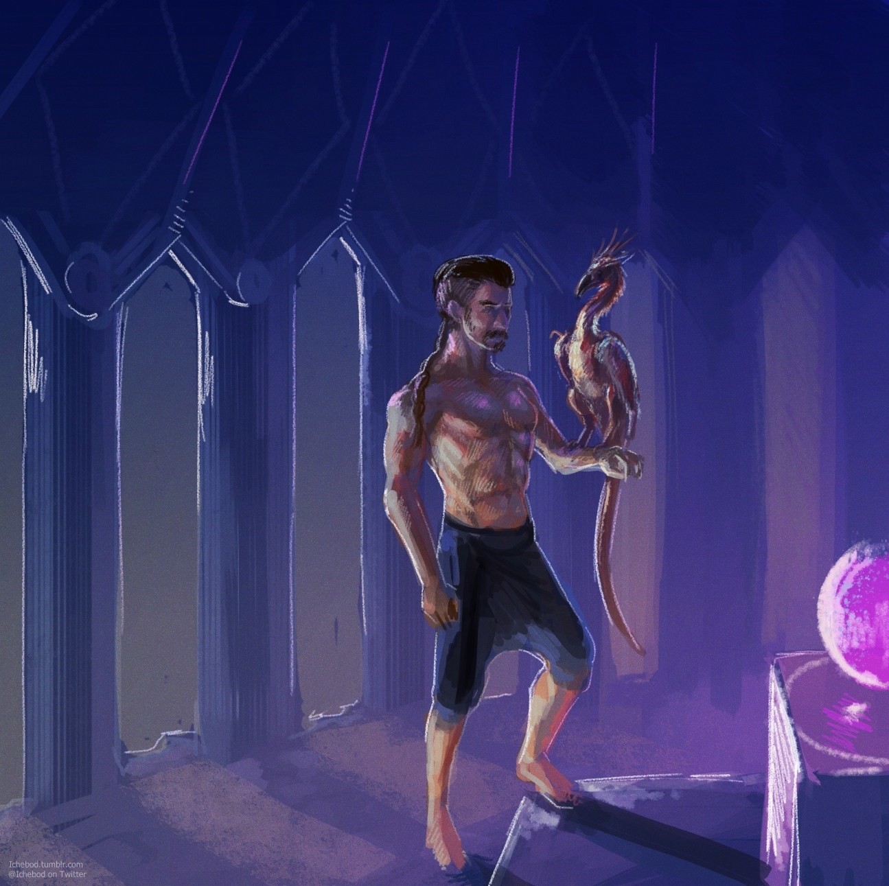 ArtStation - An Arrogant Wizard