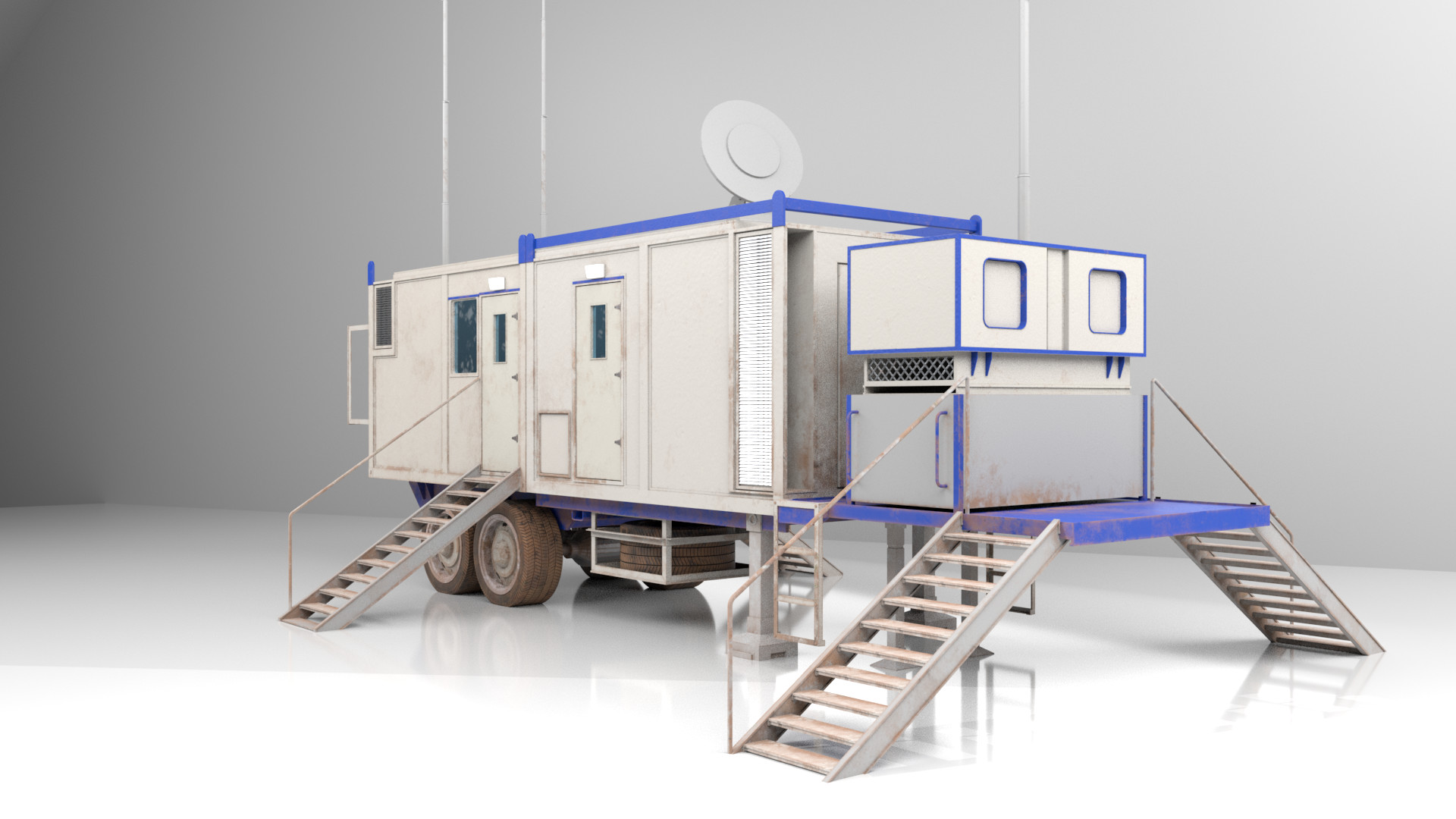 ArtStation - Data Receiver Station - Desert