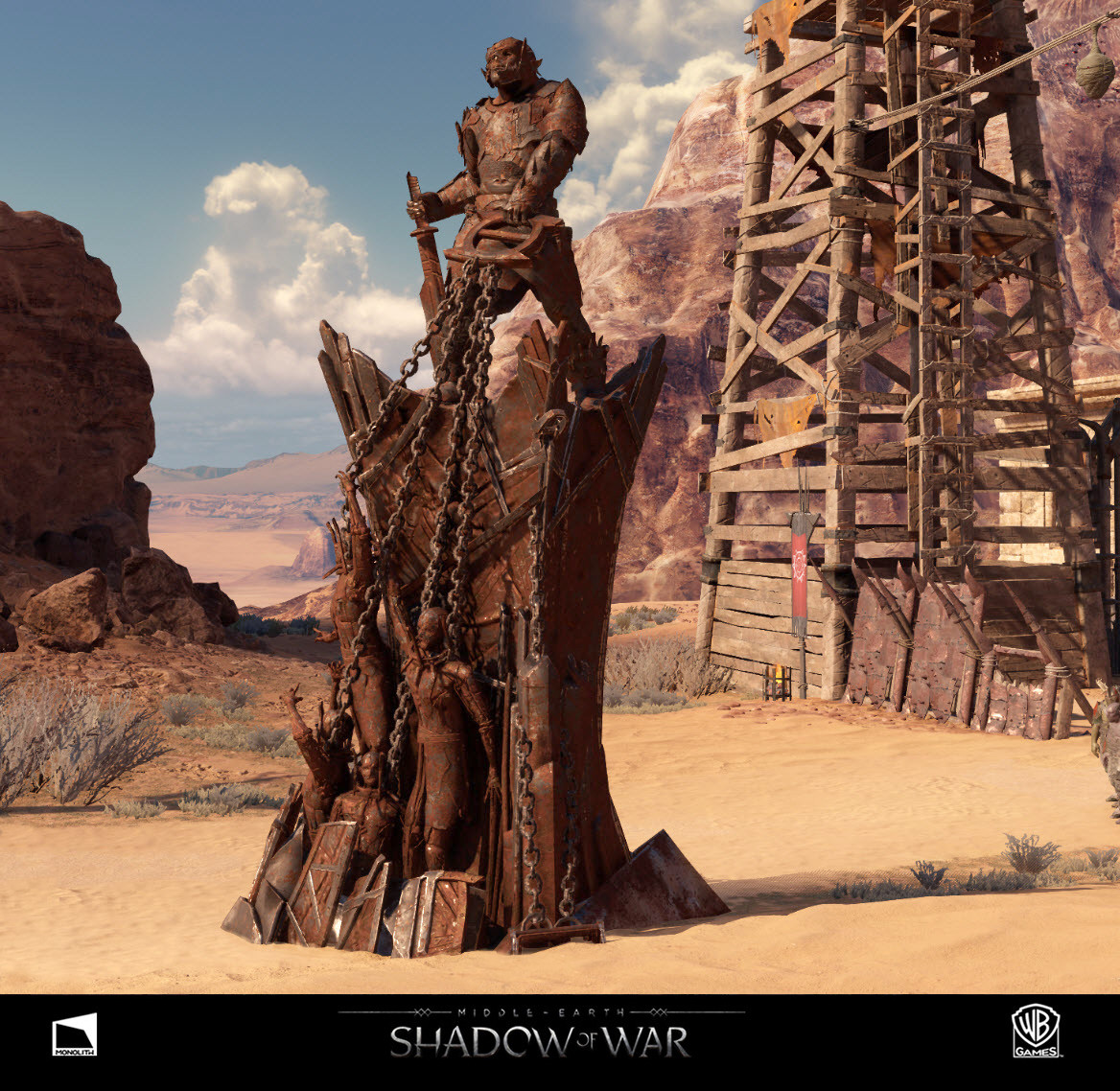 ArtStation - Desolation of Mordor DLC, Peter Delgado