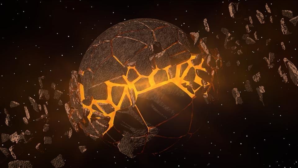 ArtStation - Planet Explode Effect