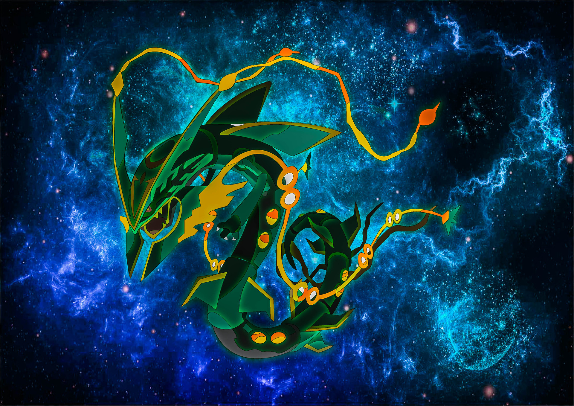 ArtStation - Mega Rayquaza