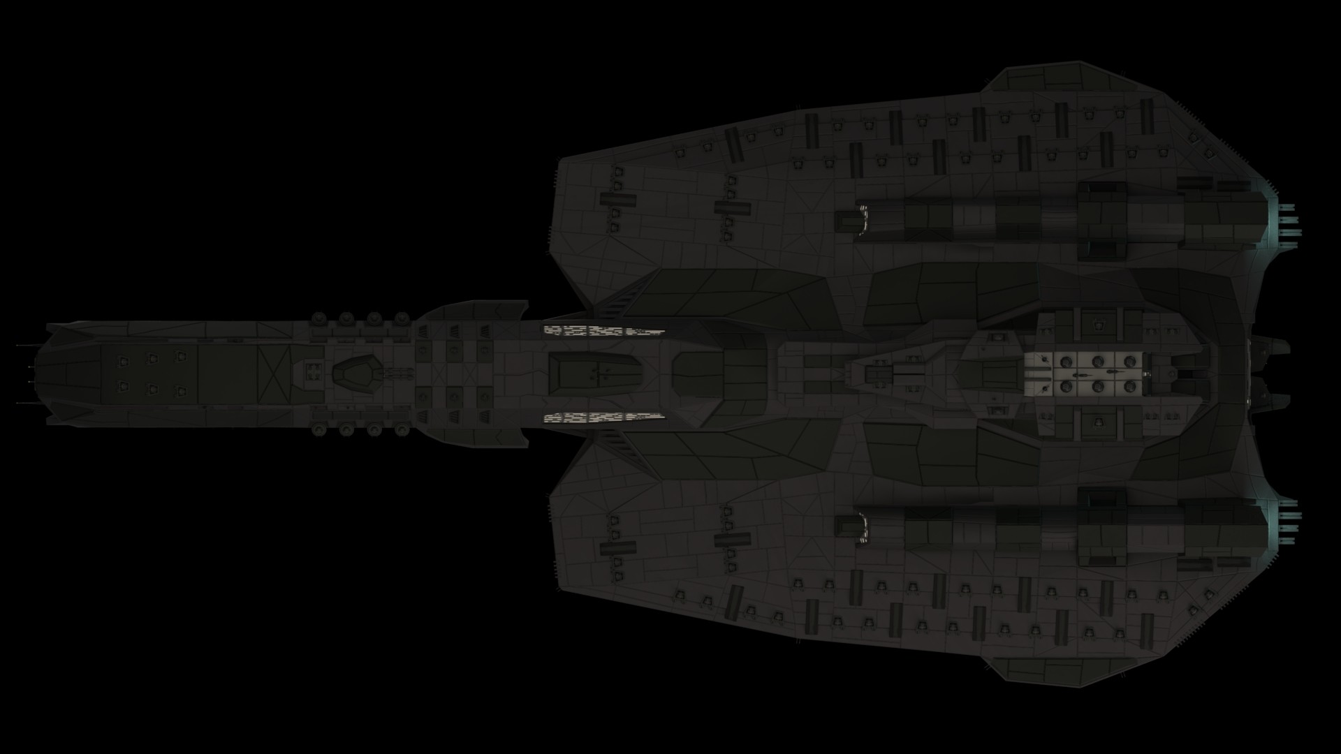 Allan Seckora - Star Wars Keldabe Battleship MKII
