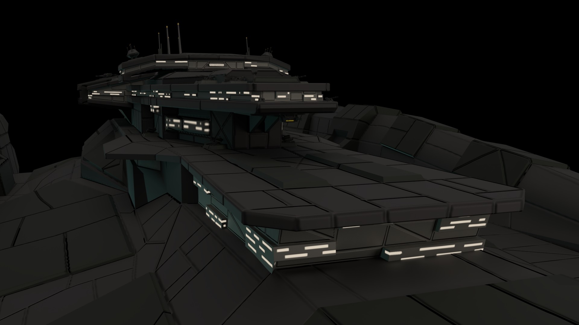 Allan Seckora - Star Wars Keldabe Battleship MKII